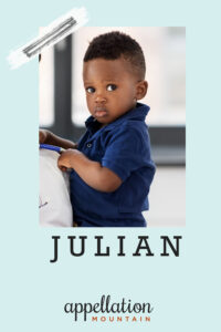 Baby Name Julian: Popular and Handsome - Appellation Mountain