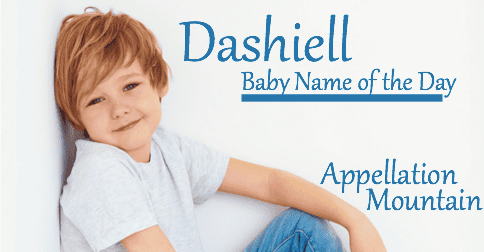 Dashiell: Baby Name of the Day - Appellation Mountain