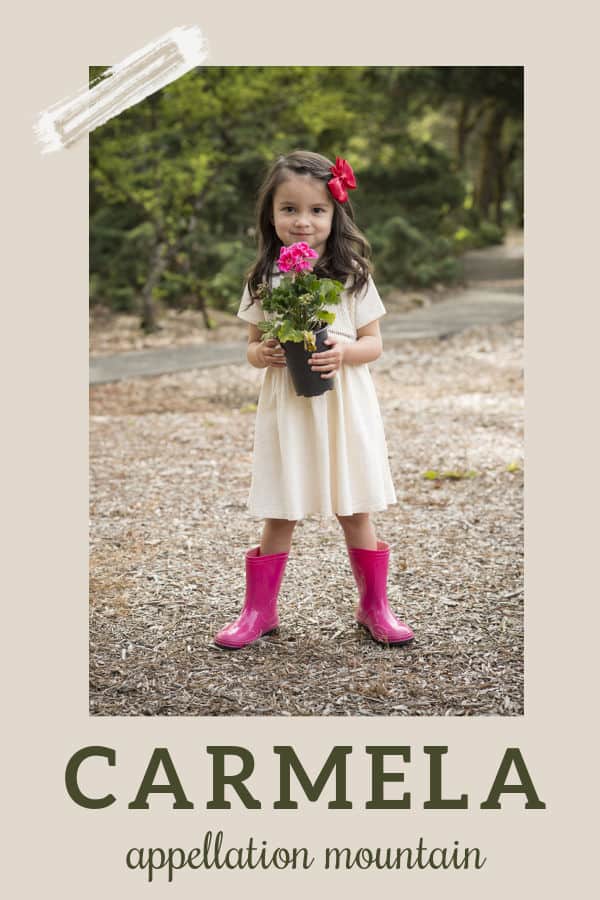 Baby Name Carmela: Meaningful and Unexpected - Appellation Mountain