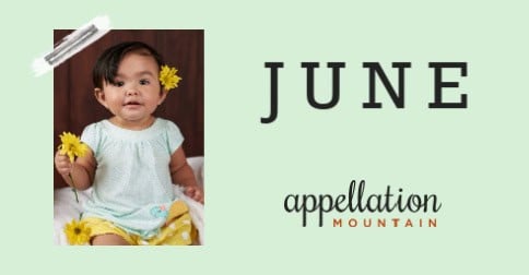 Baby Name of the Day: June - Appellation Mountain