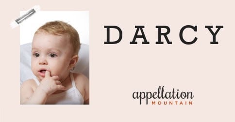 Darcy: Baby Name of the Day - Appellation Mountain