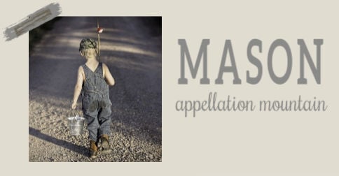 Mason: Baby Name of the Day - Appellation Mountain