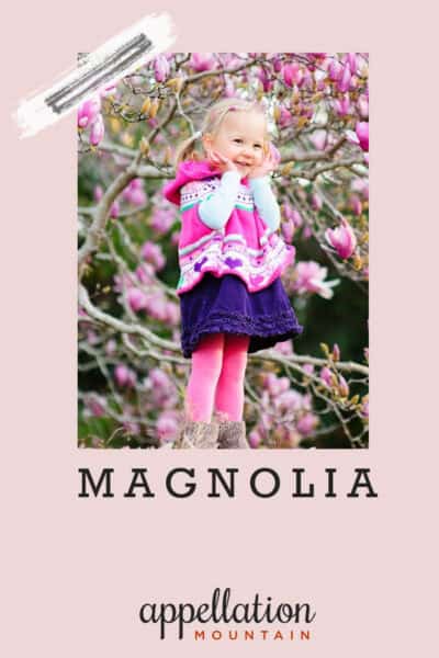 Magnolia: Baby Name of the Day - Appellation Mountain