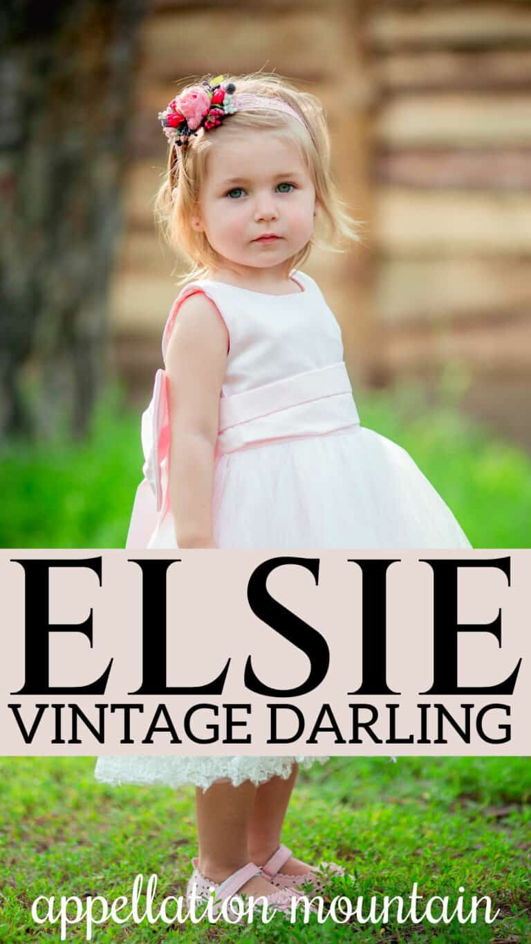 Baby Name Elsie: Vintage Darling - Appellation Mountain