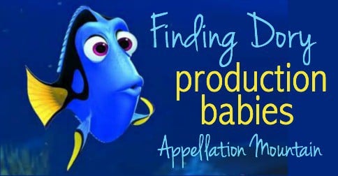 Finding Dory Production Babies: June 2016 - Appellation Mountain