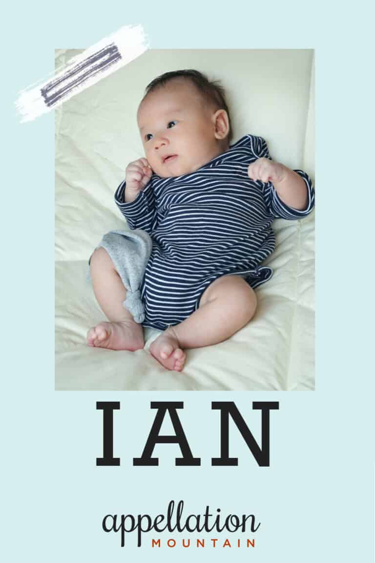 Baby Name of the Day: Ian - Appellation Mountain