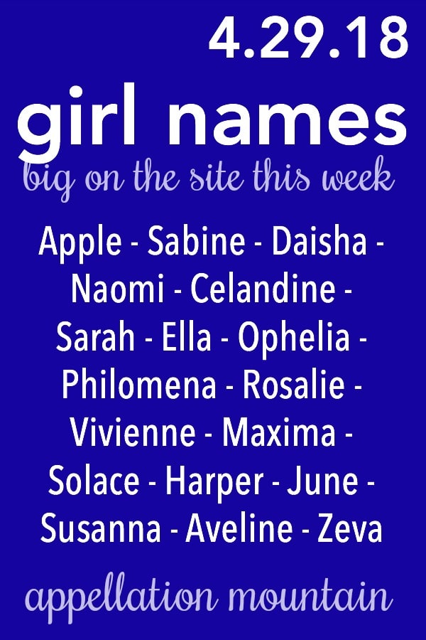Sunday Summary: The Best Names Keep Getting Better - Appellation Mountain