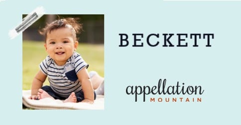Baby Name of the Day: Beckett - Appellation Mountain