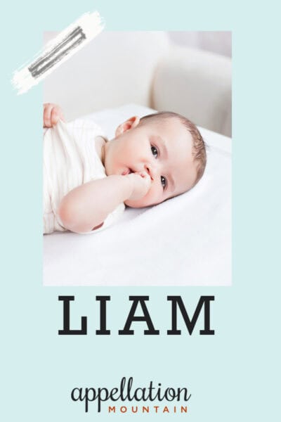 Liam: Most Popular Boy Name in the US and Beyond - Appellation Mountain