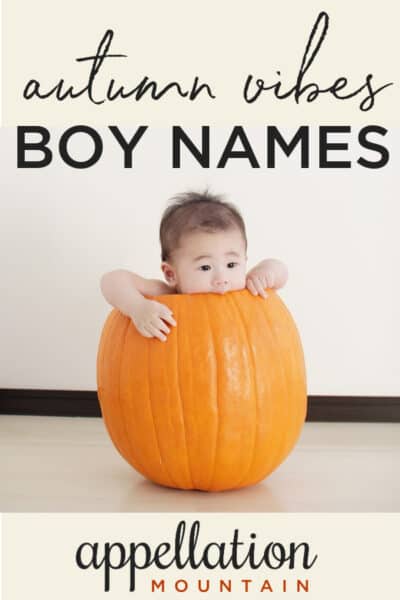 Autumn Boy Names: Popular Rowan to Classic Adam - Appellation Mountain