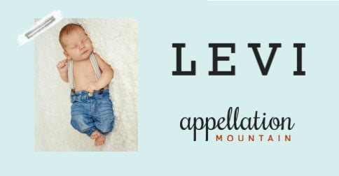 Baby Name of the Day: Levi - Appellation Mountain