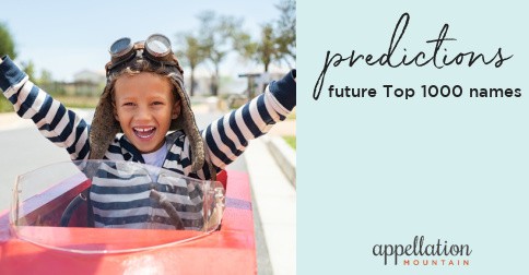 Popular Boy Names: What's Next for the US Top 1000? - Appellation Mountain