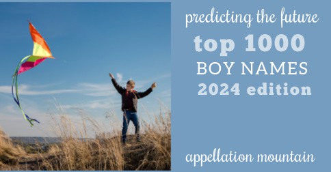 Future Top 1000 Boy Names: Wren, Rowdy, Boaz - Appellation Mountain
