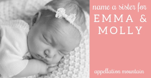 Name Help: Emma, Molly, and ... - Appellation Mountain