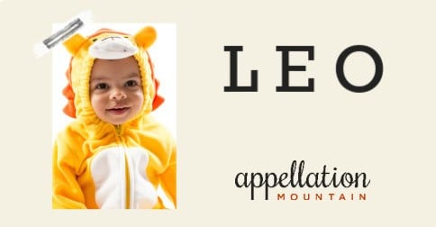Leo: Baby Name of the Day - Appellation Mountain