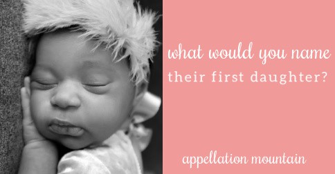 Name Help: First Daughter, No Names! - Appellation Mountain