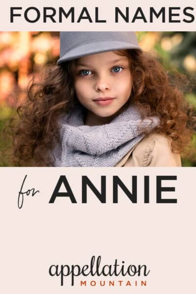 Gorgeous, Inventive Baby Names Related to Annie and Anna - Appellation ...