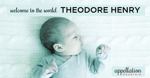 Name Help: Welcome Theodore "Theo" Henry - Appellation Mountain
