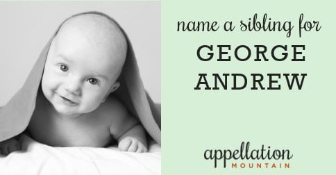 Classic Baby Names That Go With George - Appellation Mountain