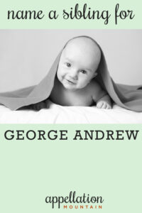 Classic Baby Names That Go With George - Appellation Mountain