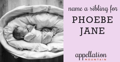 Naming a Sibling for Phoebe: Finding Something Just as Fun ...