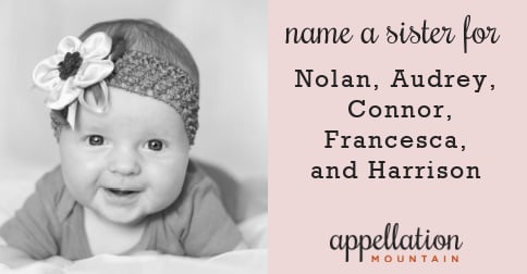 Finding a Sweet Spot Girl Name for a Big Family - Appellation Mountain