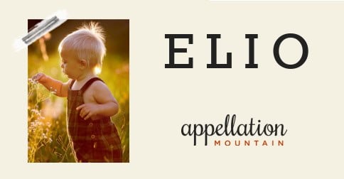 Baby Name of the Day: Elio - Appellation Mountain