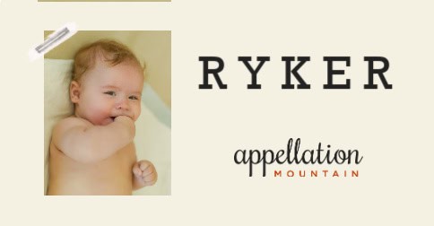 Baby Name of the Day: Ryker - Appellation Mountain